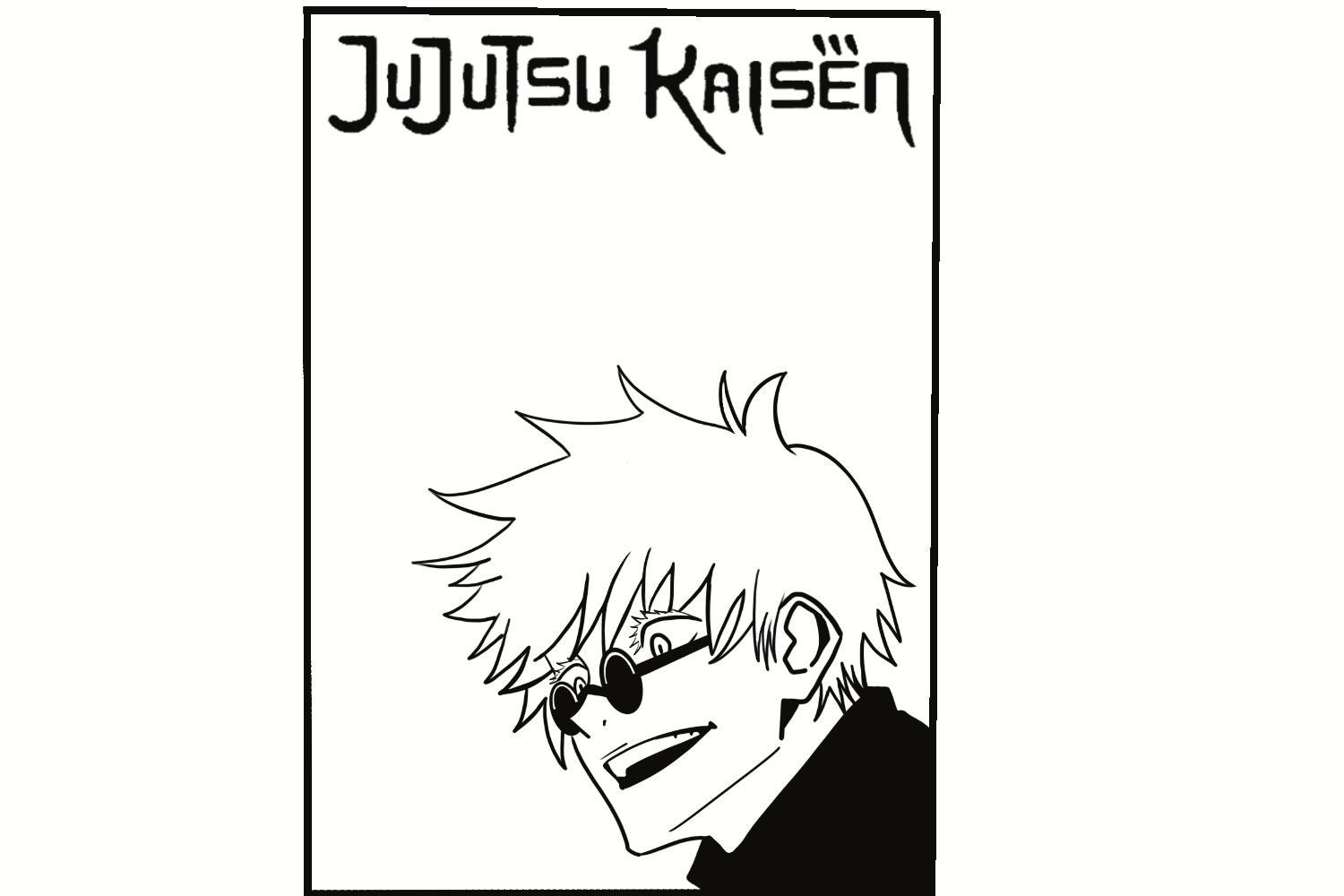 Gojo SVG, PNG, and JPG Files - Etsy