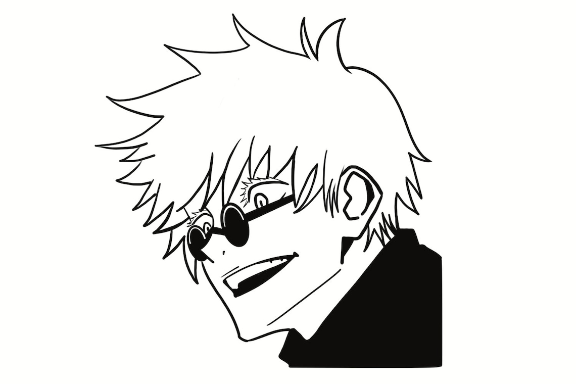 Gojo SVG, PNG, and JPG Files - Etsy