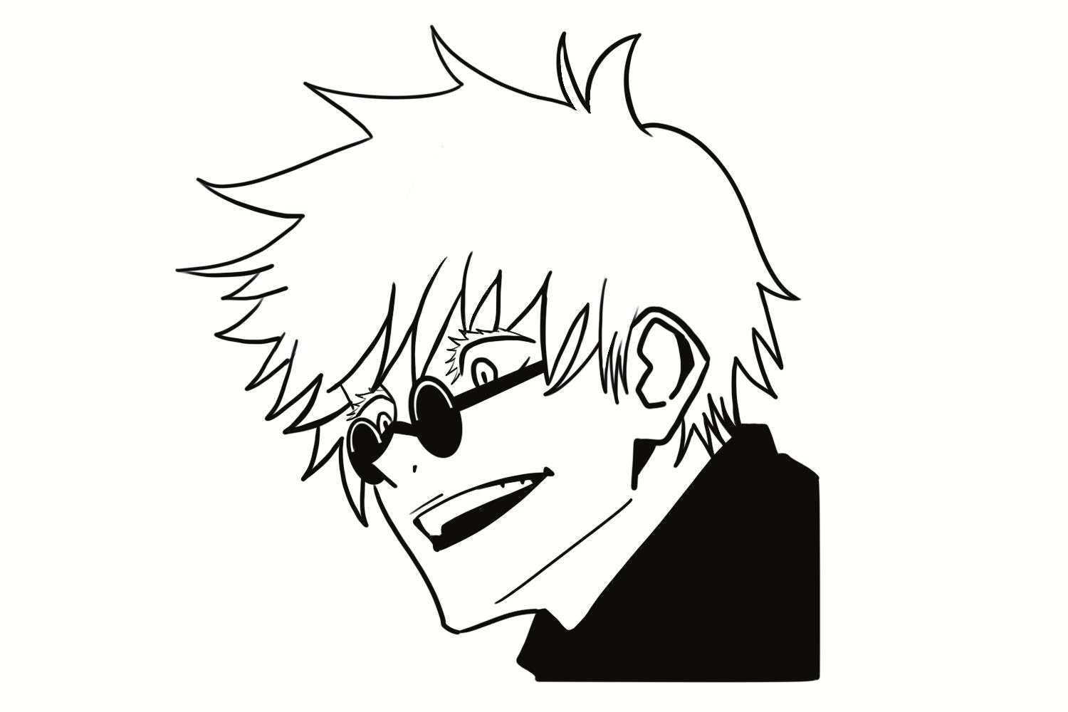 Gojo SVG, PNG, and JPG Files - Etsy