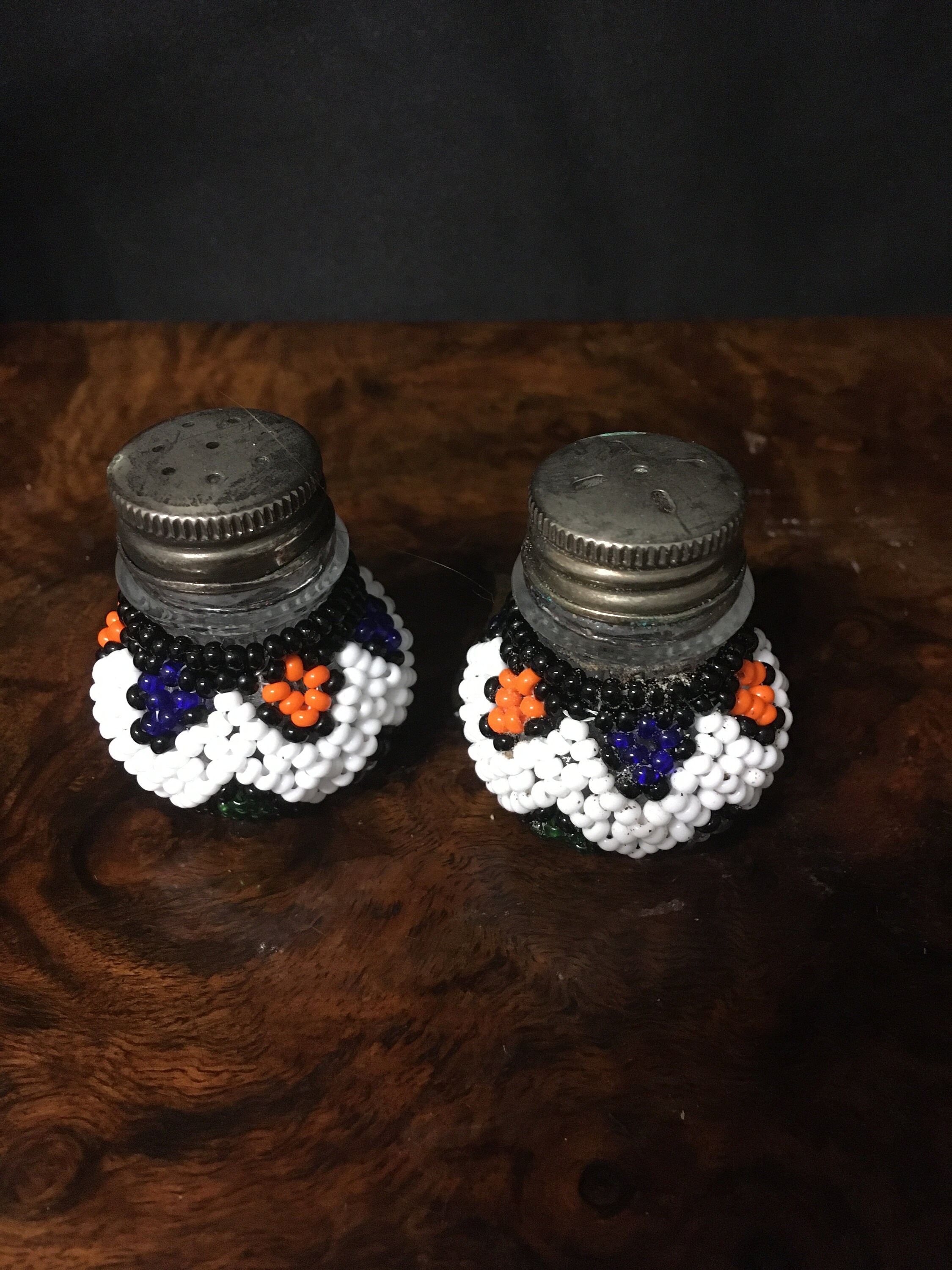 Native American Seed Bead Salt and Pepper Shakers - Etsy
