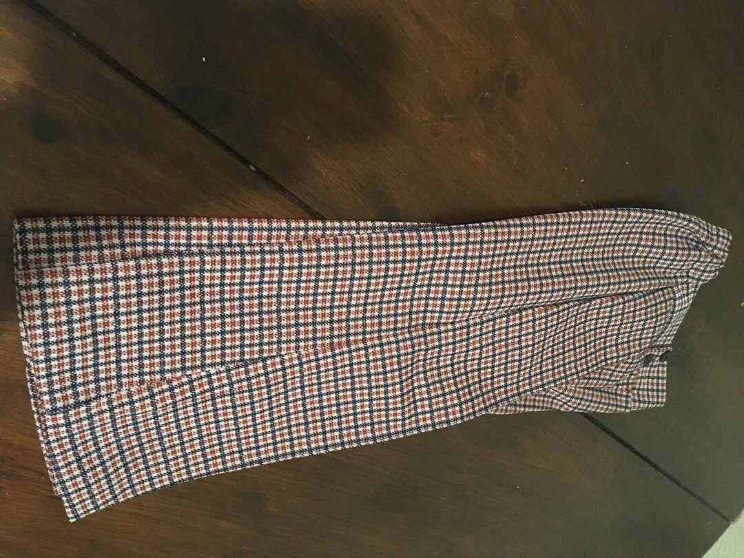 Retro 1970s Kids Trousers Flared Crimplene, Vintage Children's Pants ...