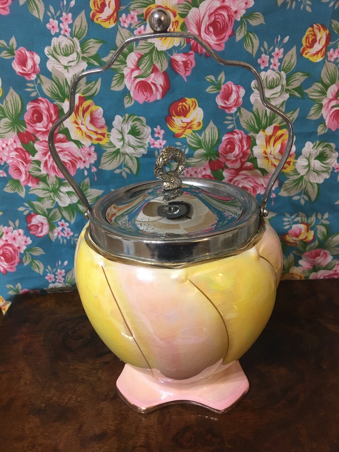Retro Ice Bucket Tea Caddy, Candy Sweet Jar, Royal Winton Grimwades ...