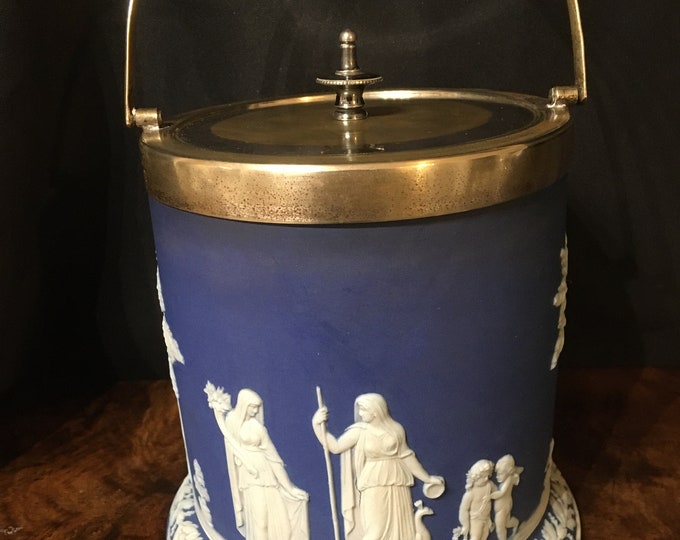 Wedgwood Vintage Antique 1930s English Cobalt Blue Jasperware Jasper ...