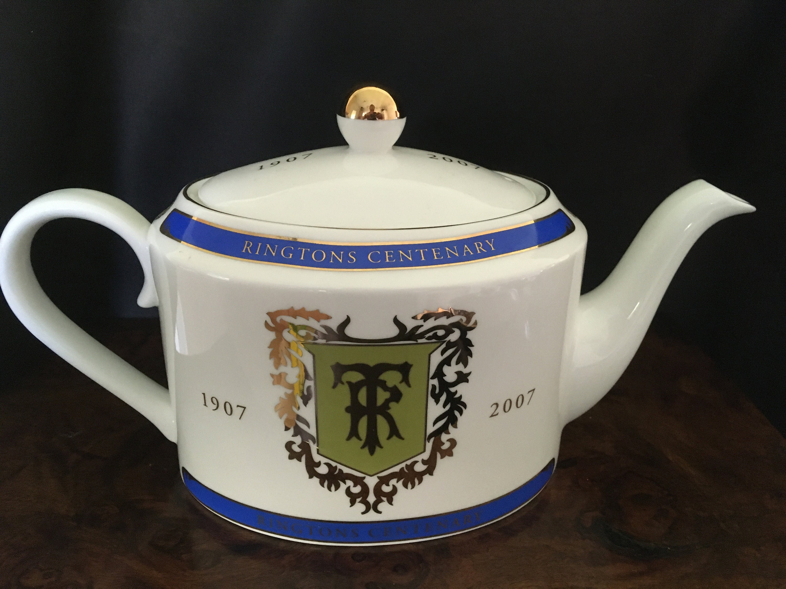 Ringtons Tea Centenary Fine Bone China Teapot Un Used - Etsy