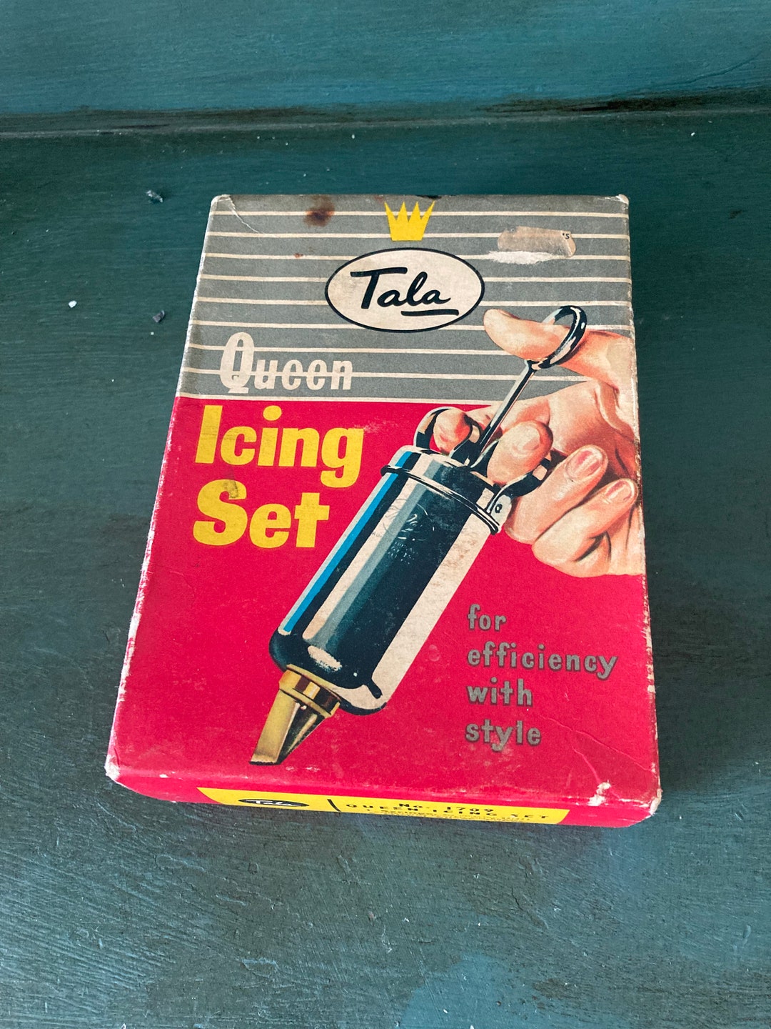 Vintage Tala Queen Icing Set 1950s Boxed, Retro Cake Decor, Baking Tool ...
