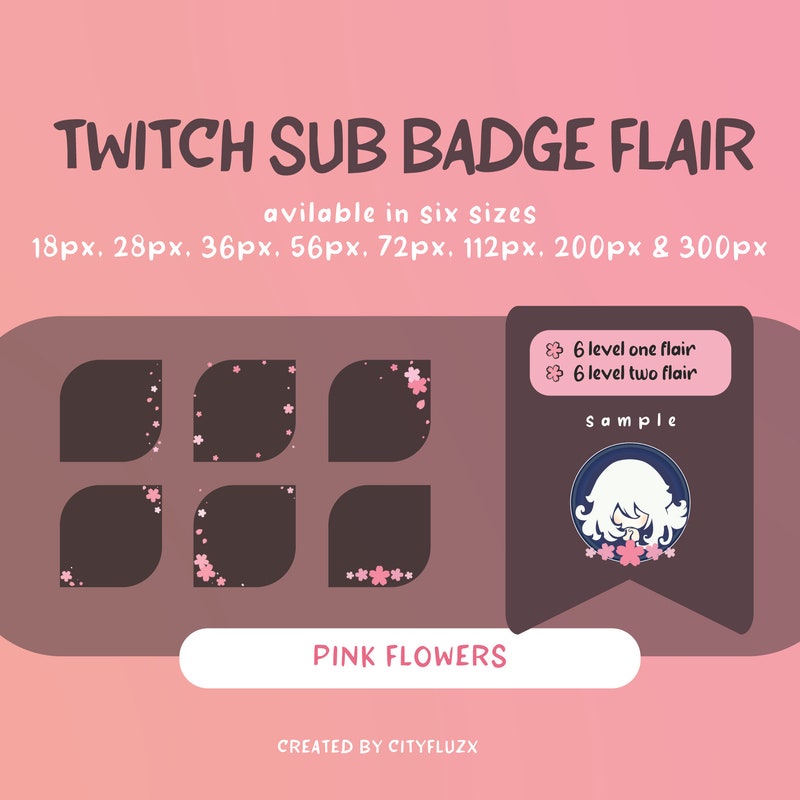 Twitch Pixel Sakura - Etsy