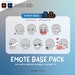 Emote Base Pack 01 | 9 Emotes in PSD + AI Files - High Res for DIY ...