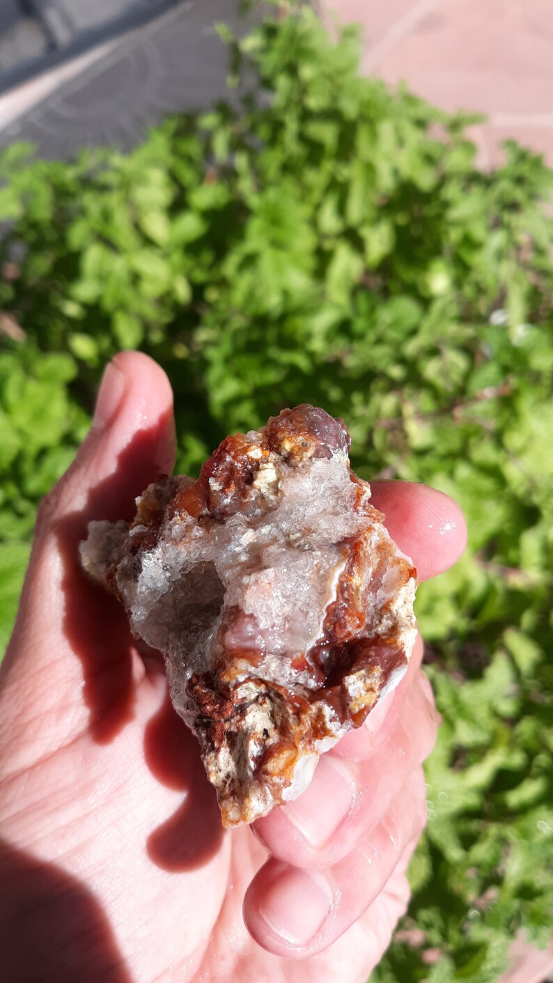 Two Arizona Fire Agate Chalcedony Stones (lapidary or Specimen) - Etsy