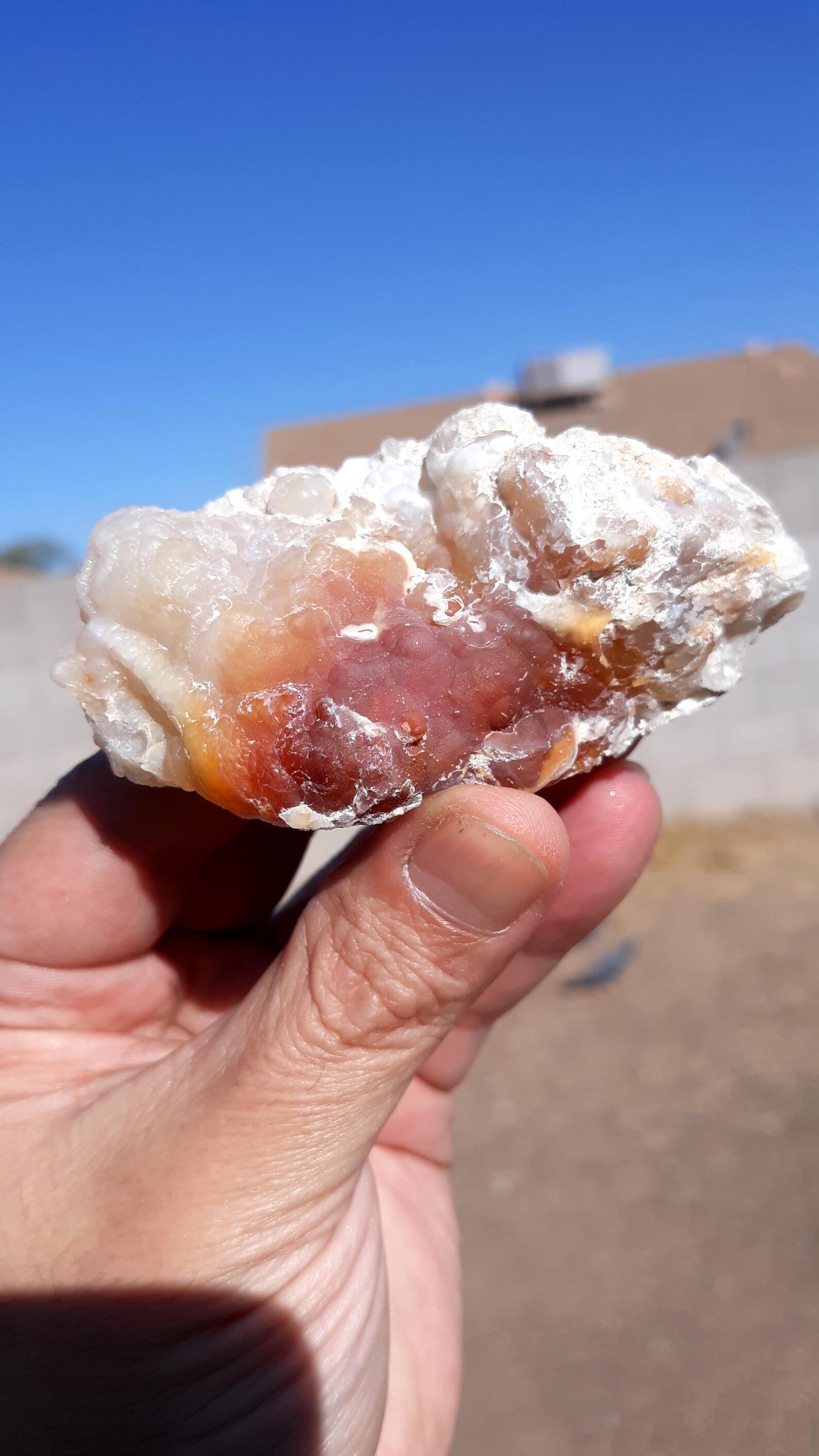 Three Arizona Fire Agate Chalcedony Specimens - Etsy