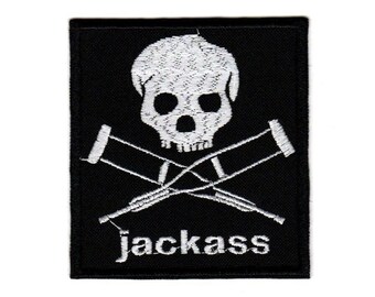 Jackass Skull Patch | Etsy