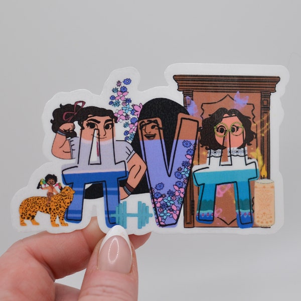 Encanto Name Stickers - Etsy