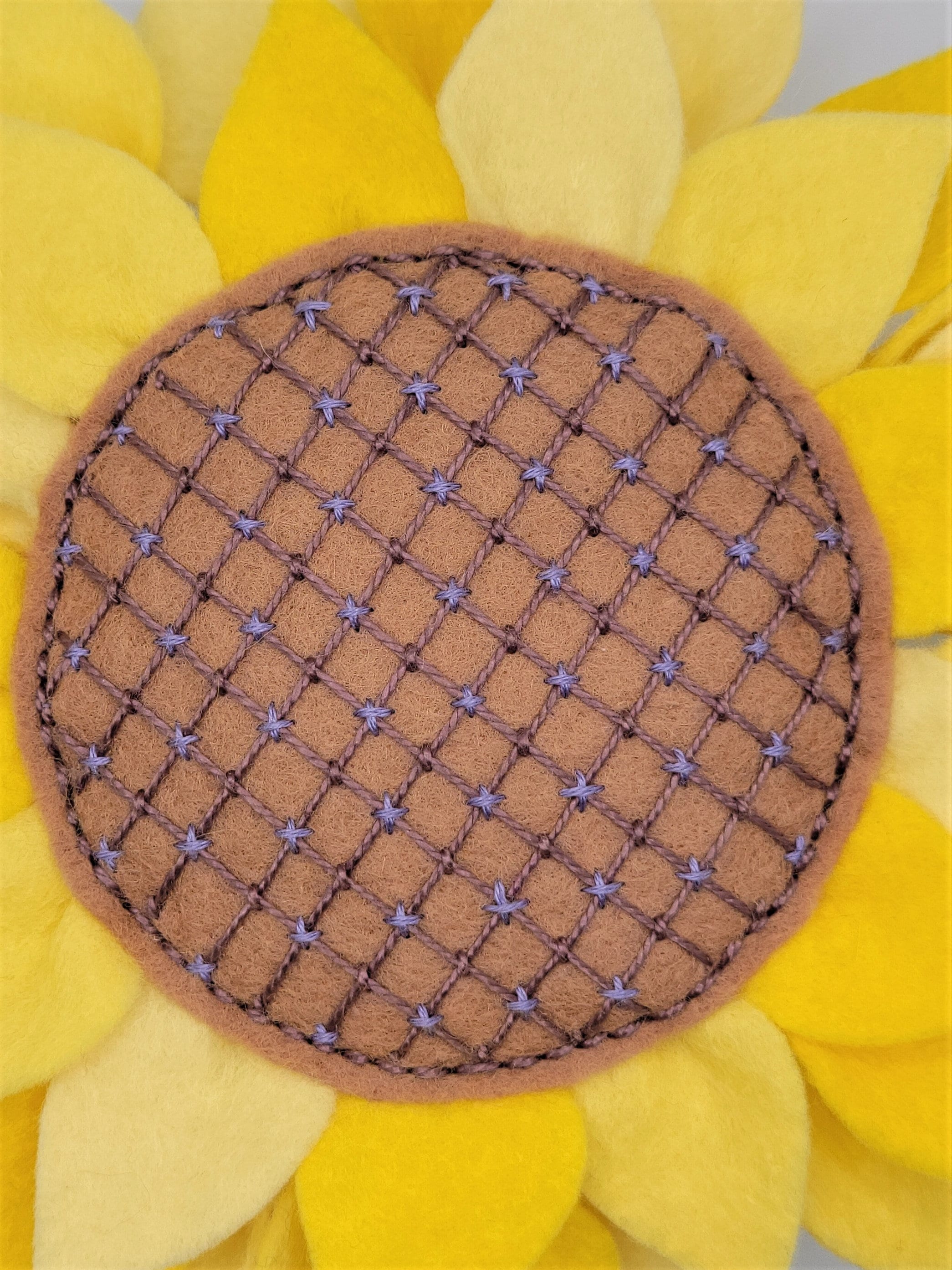 PDF Pattern for Sunflower Pin Cushion; Felt Pin Cushion; Homemade Pin Cushion; Unique Pin ...