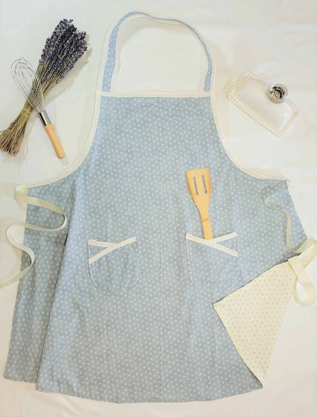 Beautiful Handmade Apron, Kitchen Apron, Farmhouse Decor Apron, Apron ...