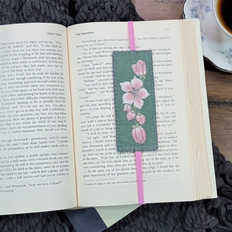 Elastic Band Bookmark - Etsy
