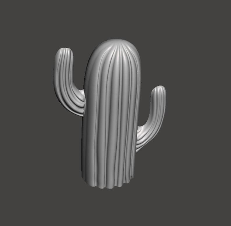 3D Model Cactus, Cactus Stl File, 3D Printable Cactus - Etsy