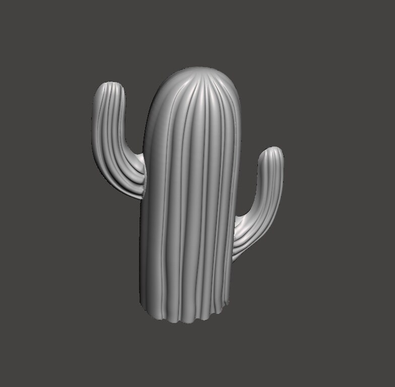 3D Model Cactus, Cactus Stl File, 3D Printable Cactus - Etsy