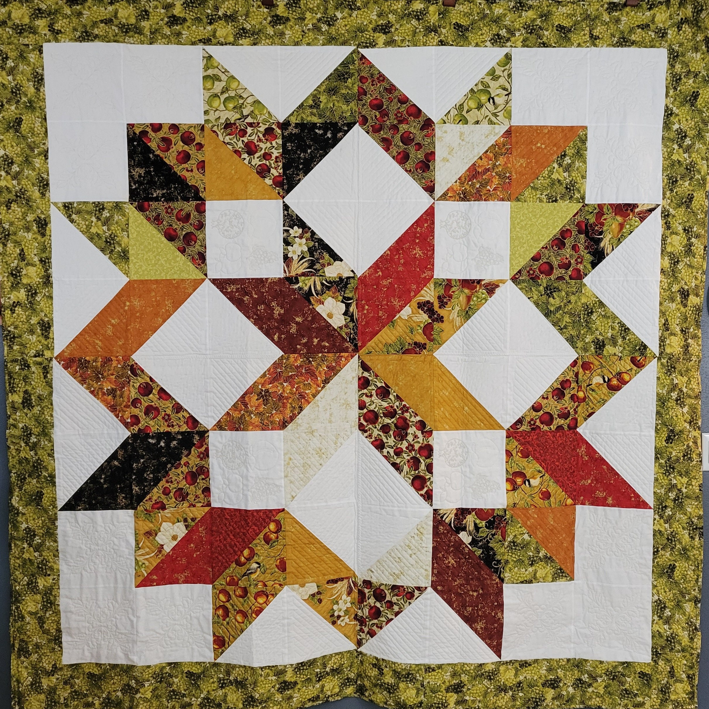 HANDMADE Full Size Carpenters Star Quilt - Etsy