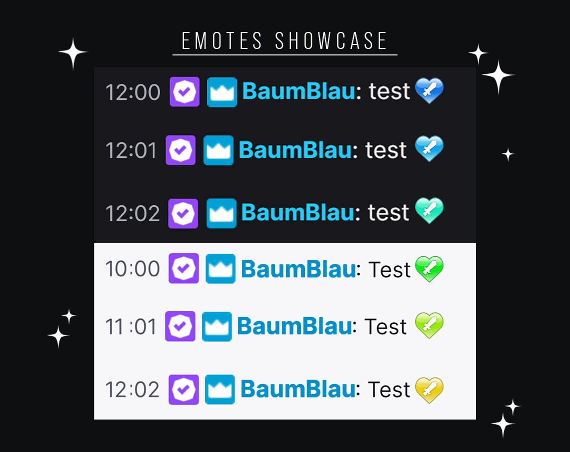 Twitch Emote | 15x Twitch MOD LOVE PACK Emote/Abzeichen | Twitch ...