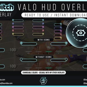 Map Cover Overlay Cs Go 2 + Valorant HUD [2 Versions] Package 9 X ...