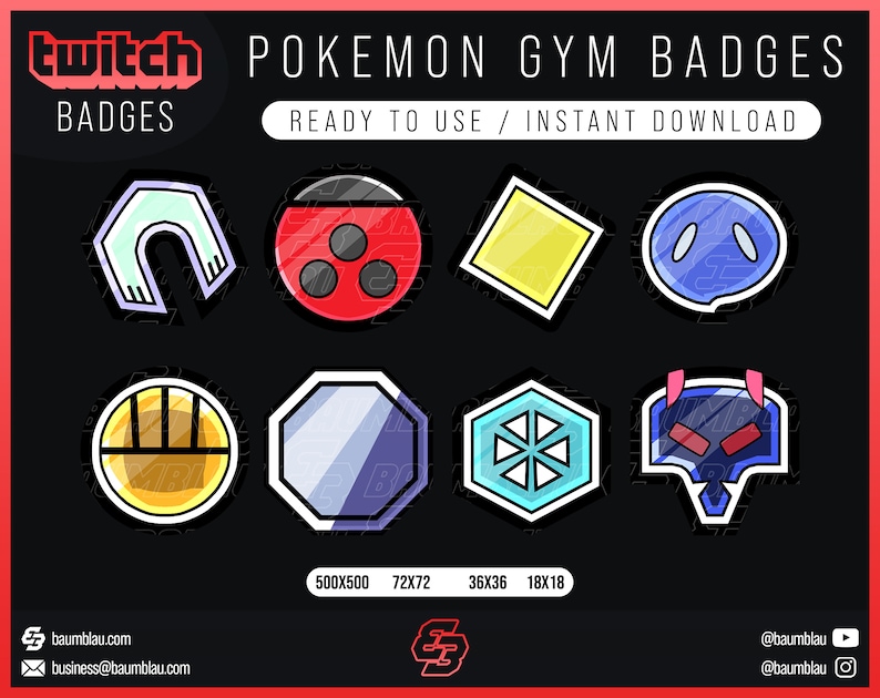 Pokemon Gym Badges Johto Cheer/sub Badges Pokemon GYM JOHTO Pokemon ...