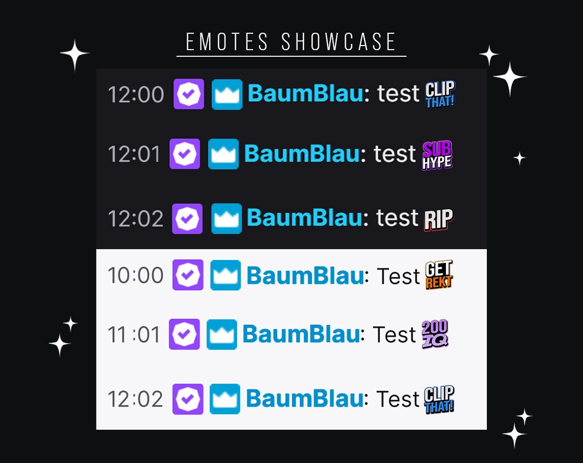 Twitch Emote Text Text Emotes Pack 10x Bundle Twitch - Etsy