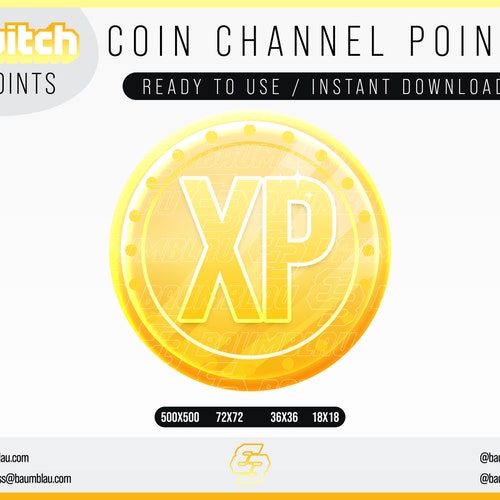 Moon Coin Black Twitch Channel Points Emote/badge Coin - Etsy