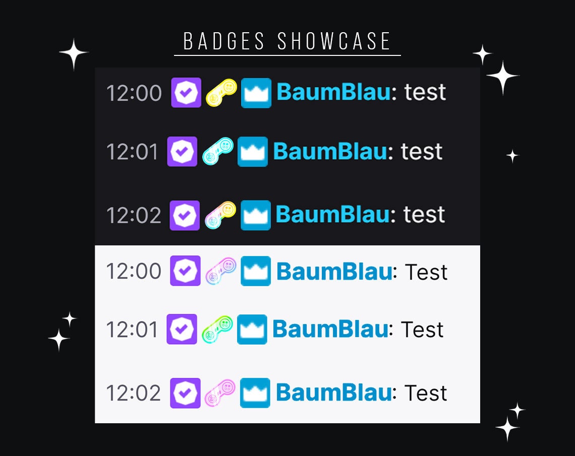 Controller Badges Twitch 8x Twitch Badge Consoles Style - Etsy