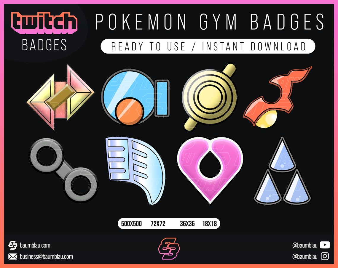 Pokemon Gym Badges Hoenn | Cheer/sub Badges Pokemon GYM HOENN - Pokemon ...