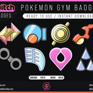 Pokemon Gym Badges Hoenn | Cheer/sub Badges Pokemon GYM HOENN - Pokemon ...