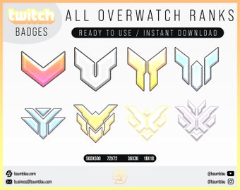 Overwatch 2 Ranks - Etsy