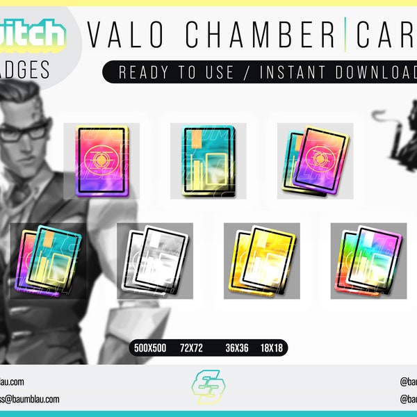 Chamber Valo Badges - Etsy
