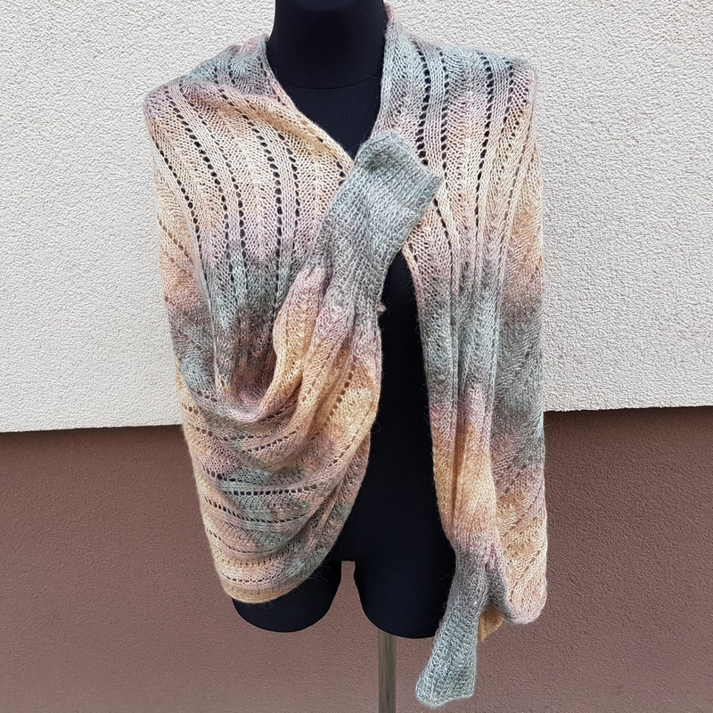 Shawl With Cuffs - Etsy