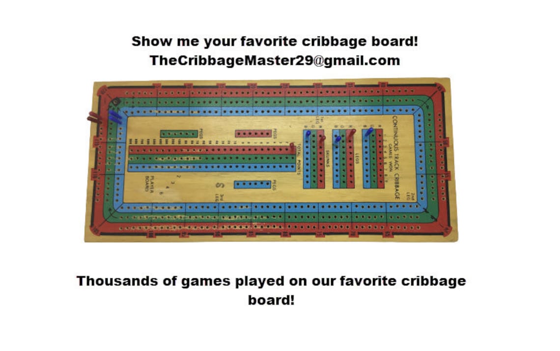 Cribbage Counting HARD - Practice HARD Cribbage Hands - Etsy