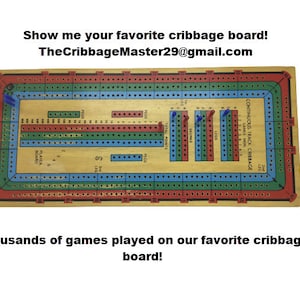 Cribbage Counting MASTER - Practice MASTER Cribbage Hands - Etsy