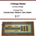 Cribbage Counting- Package Includes Master, Hard, Medium, Easy - Etsy