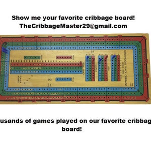 Cribbage Counting EASY - Practice EASY Cribbage Hands - Etsy Canada