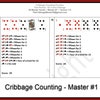 Cribbage Counting MASTER Practice MASTER Cribbage Hands - Etsy
