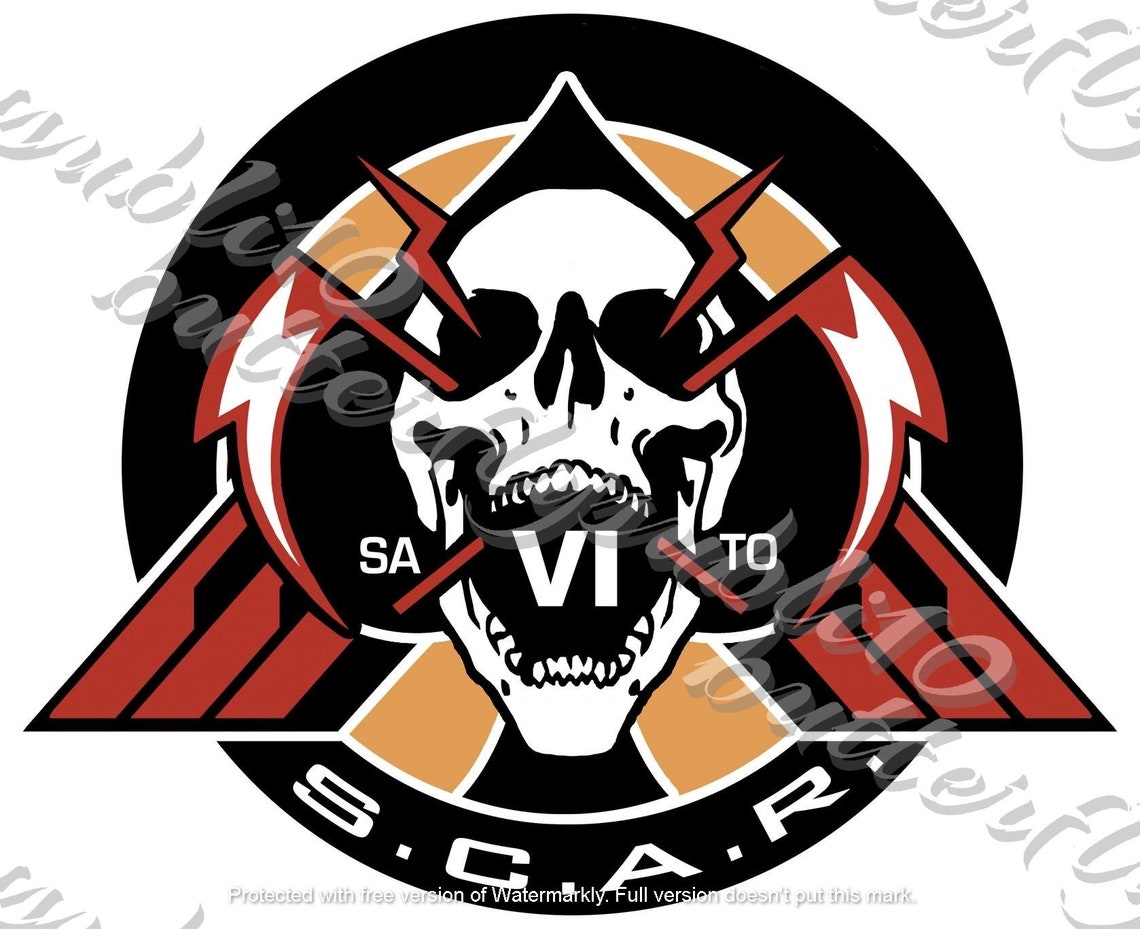 Call of Duty Scar - Etsy