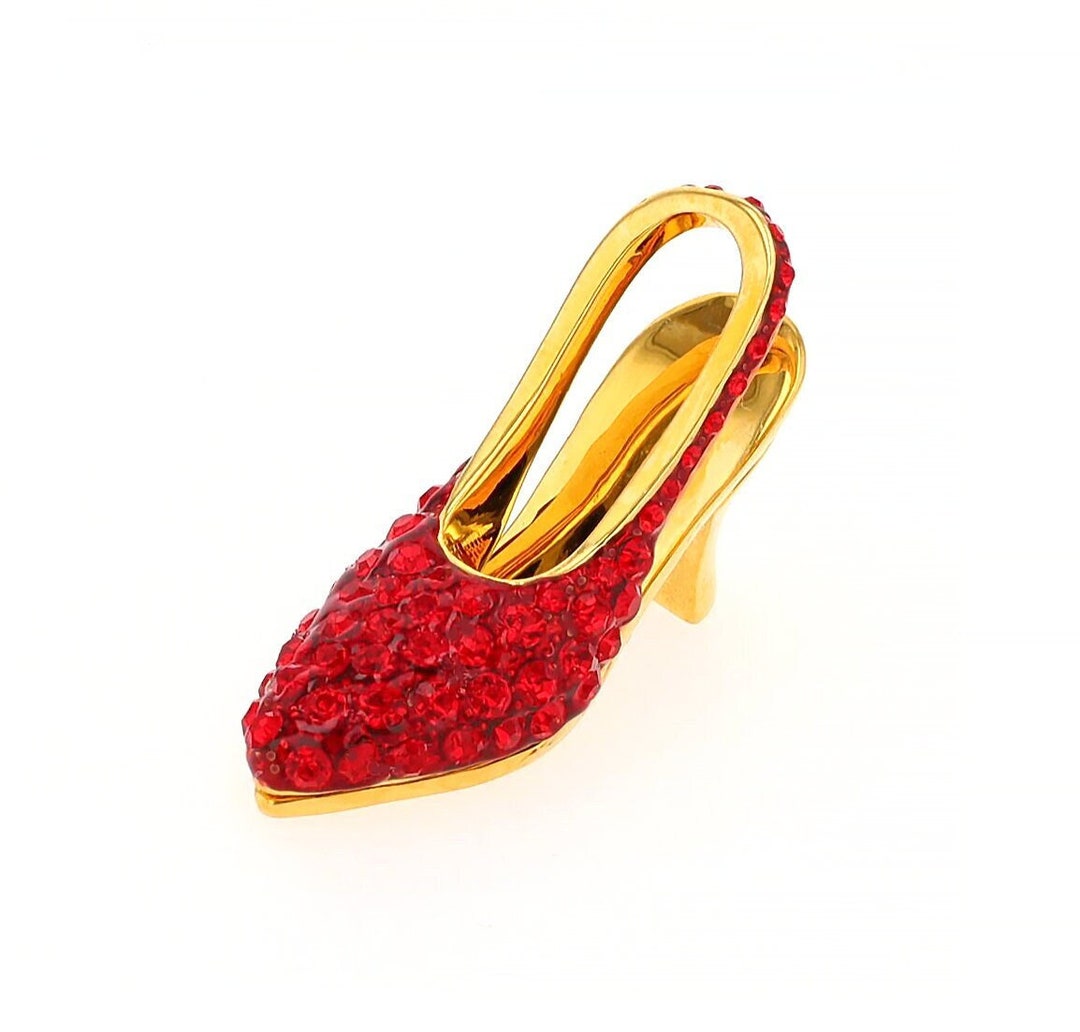 Ruby Red Slipper Key Ring: High Heel Shoe Charm Keepsake - Etsy