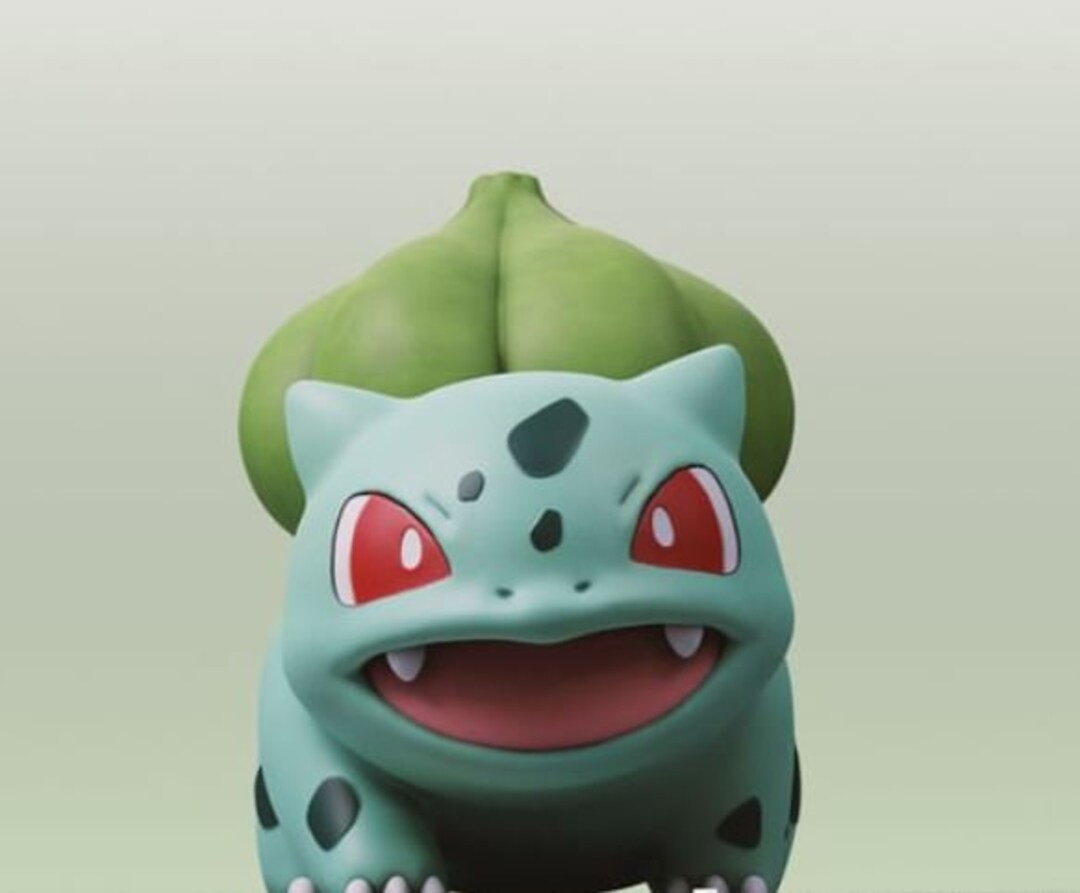 Custom 3D Printed and Painted Bulbasaur - Etsy