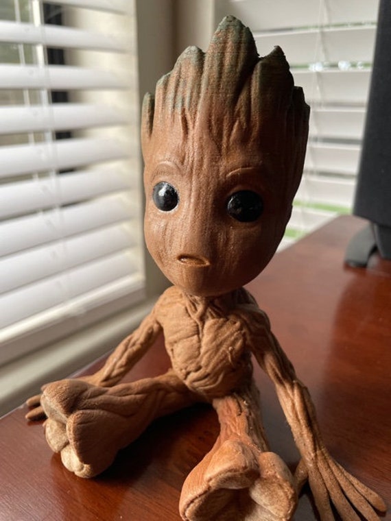 Figurines & Knick Knacks Art & Collectibles Baby Groot Model Painted ...