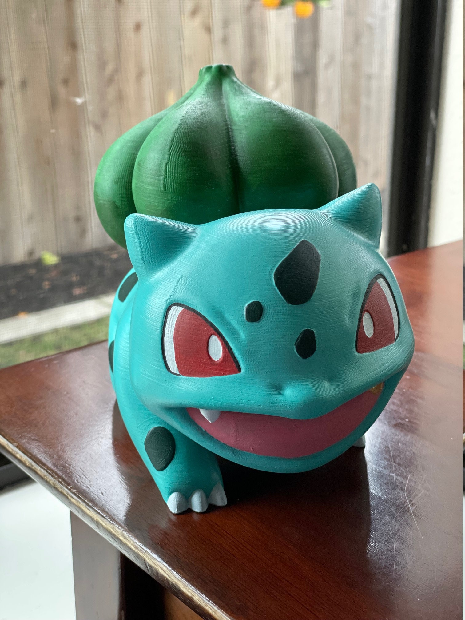 Custom 3D Printed and Painted Bulbasaur - Etsy