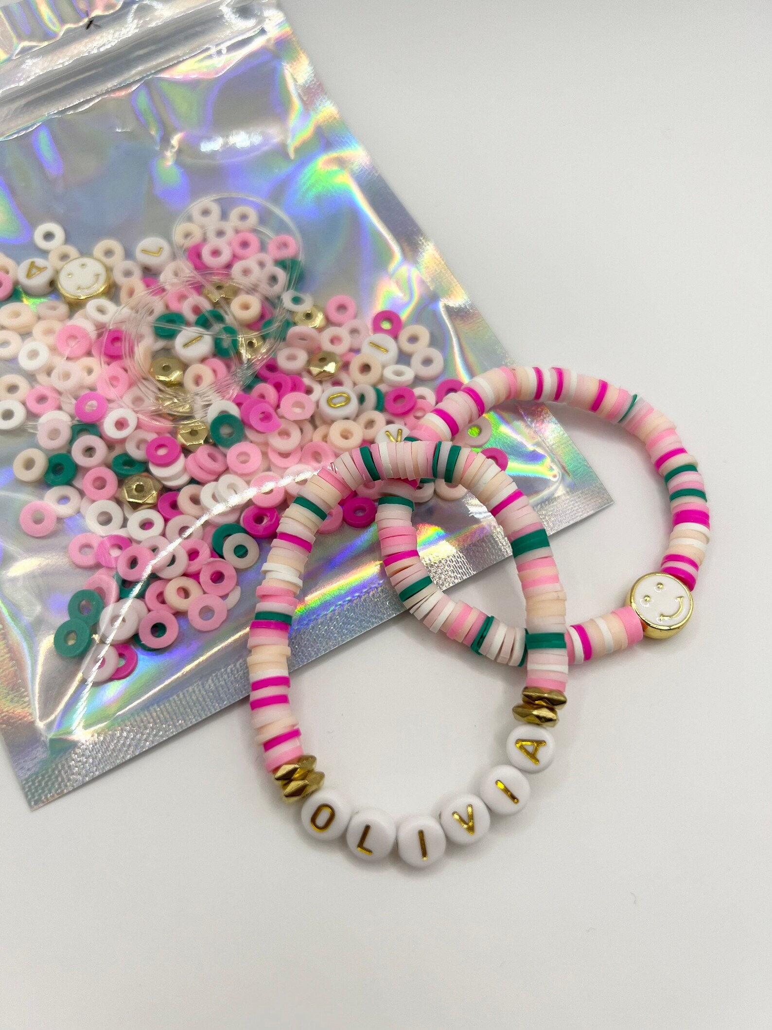 DIY Beaded Bracelet Kit | Stretch Bracelet Kit for Kids | Gift for ...