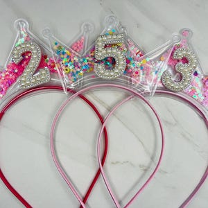 Birthday Girl Crown Headband, Princess Crown Headband, Party Headband ...