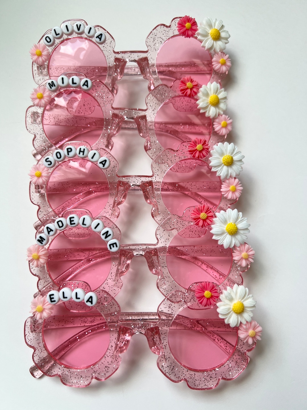 Personalized Kids Sunglasses | Floral Daisy Sunglasses for Girls ...