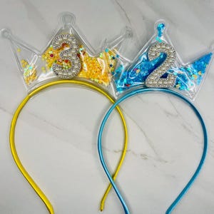 Birthday Girl Crown Headband, Princess Crown Headband, Party Headband ...