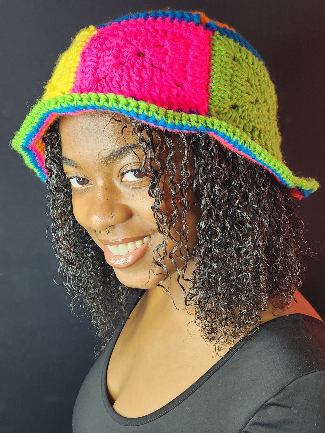 Patches Bucket Hat - Etsy