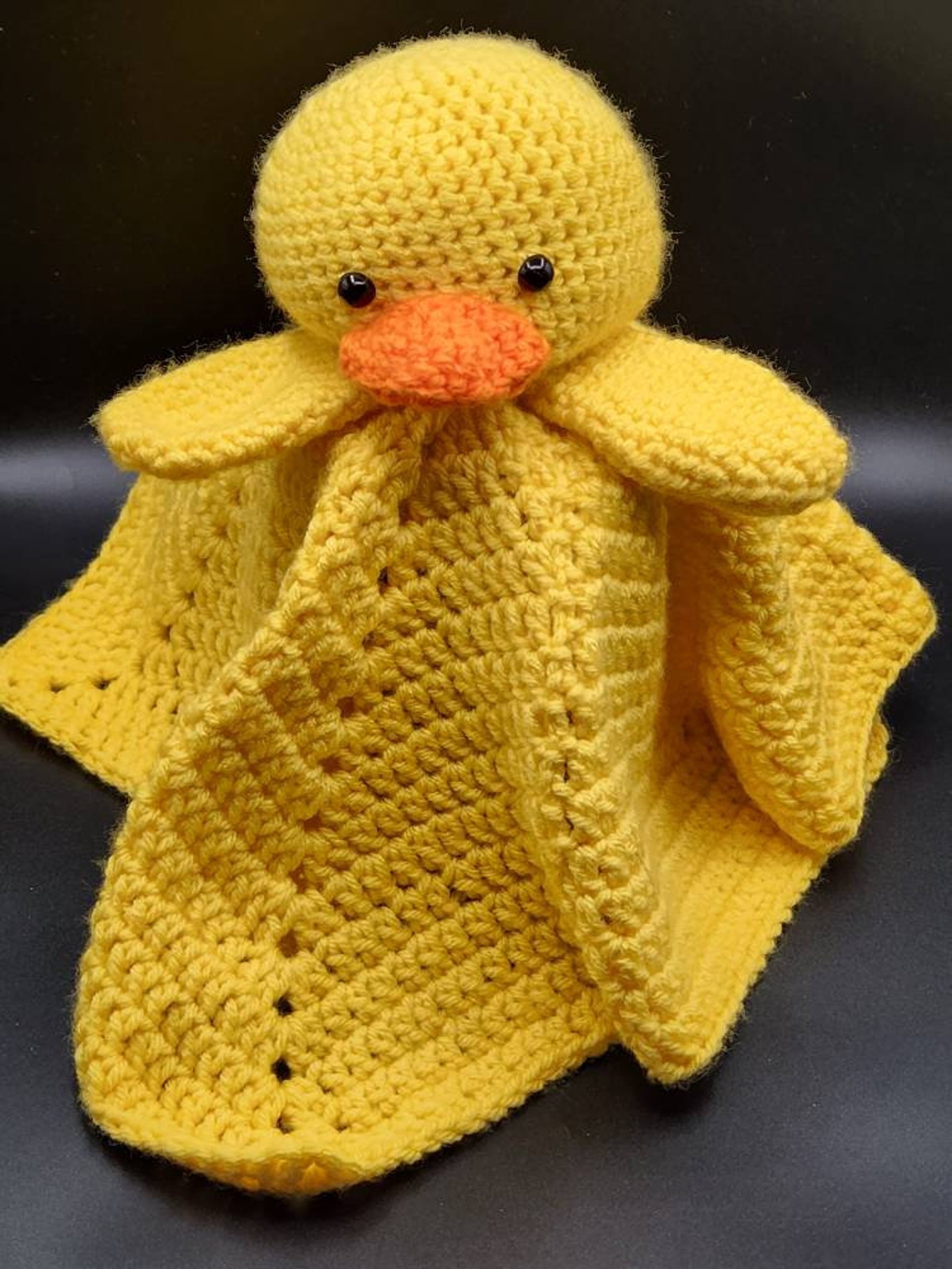 Duck Lovey Baby Comfort Blanket - Etsy