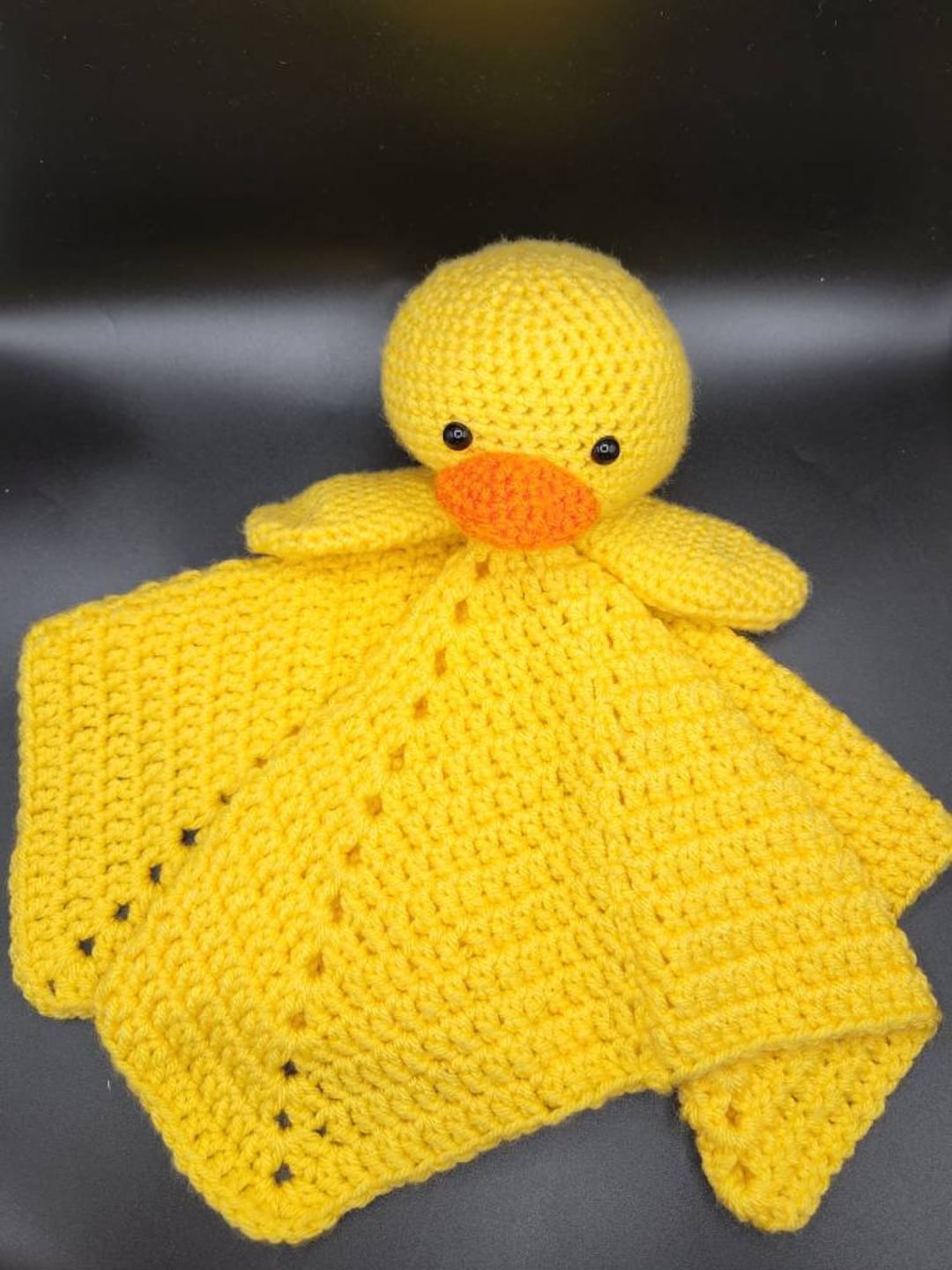 Duck Lovey Baby Comfort Blanket - Etsy