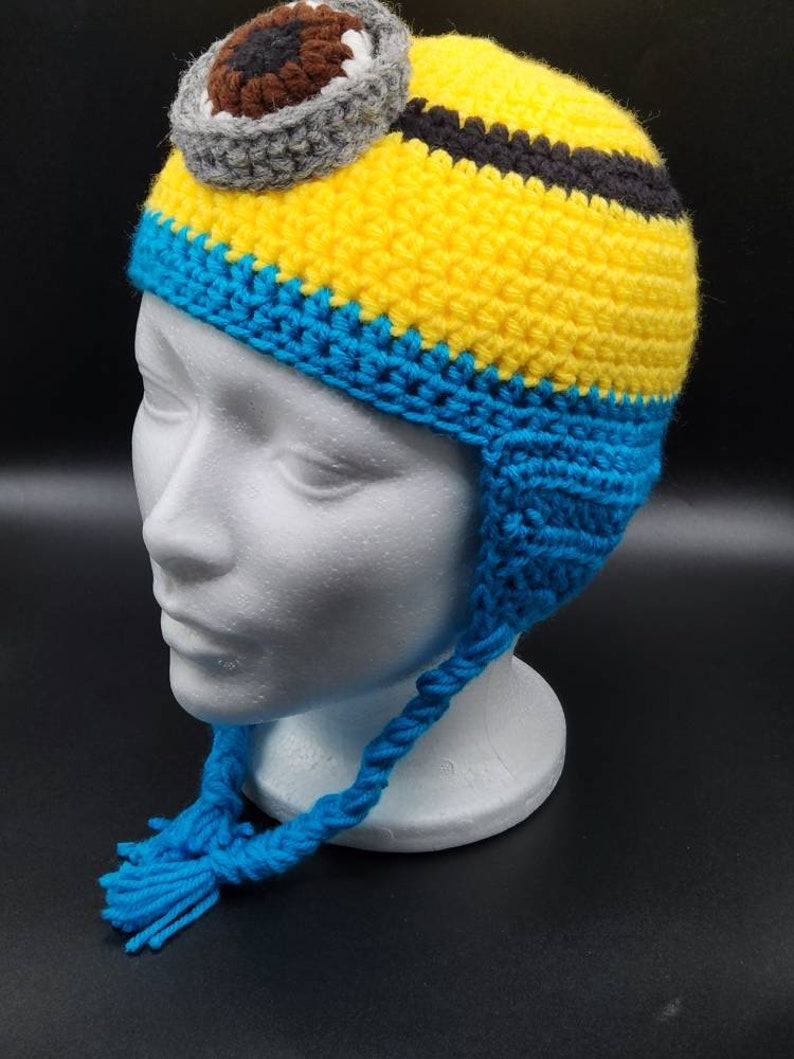 Minion Inspired Beanie Hat - Etsy